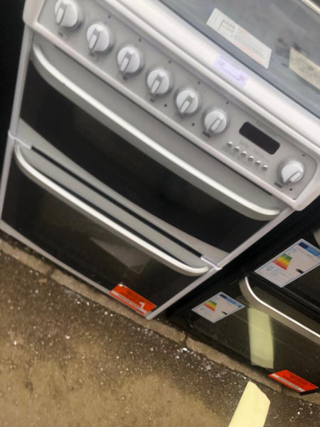 Hotpoint Cannon Harrogate Ch60dhwf 60 Cm Dual Fuel Double Oven Cooker