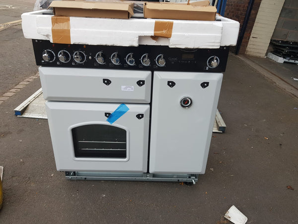 rangemaster white oven