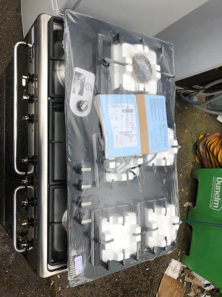 Bosch PPS9A6B90 Series 6 5 Burner Gas Hob - Black LPG CONVERTIBLE ...