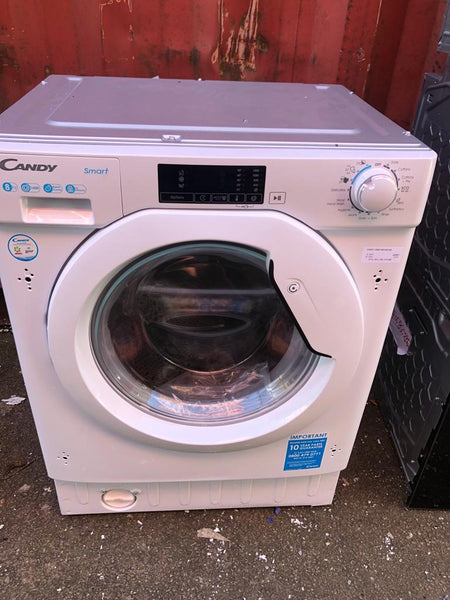 Candy CBW49D1W4 - 9Kg Integrated Washing Machine - White – Safeer ...
