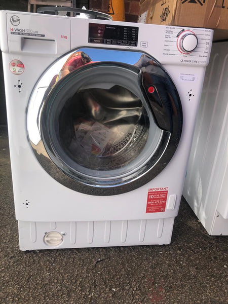 Hoover HBWS48D1ACE-80 H-WASH 300 8kg 1400rpm Integrated Washing Machin ...