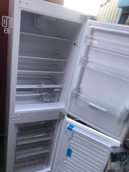 Hotpoint HBC18 5050 F1 230 L 50/50 Integrated Frost Free Fridge Freeze ...