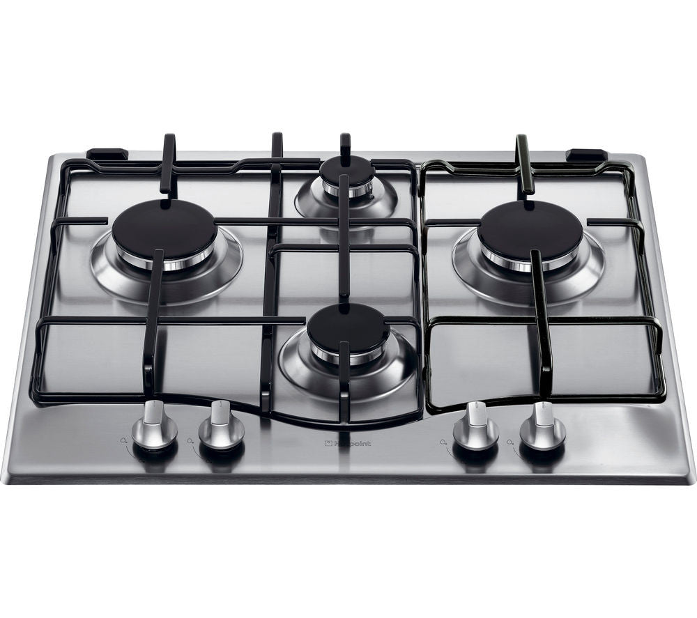 HOTPOINT GC640IX - 60cm Gas Hob - Stainless Steel – Safeer Appliances Ltd