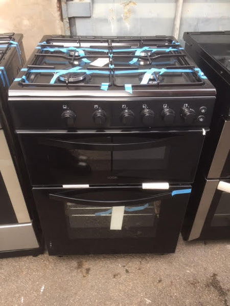 LOGIK LFTG60B22 - 60cm Gas Cooker - Black – Safeer Appliances Ltd