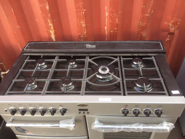 Belling Classic 110DFT 110cm Dual Fuel Range Cooker - Silver – Safeer ...