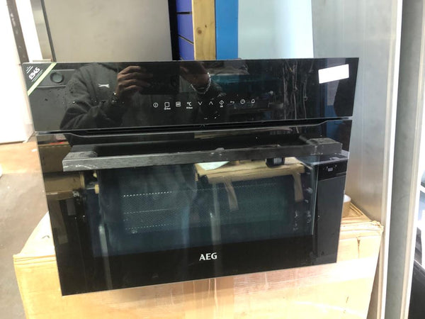 AEG KME761000B Built-In Combination Microwave Oven and Grill in Black ...