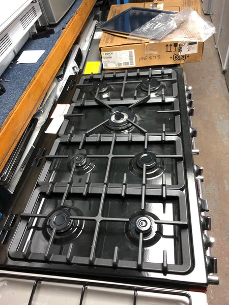 BELLING Kensington 100G Gas Range Cooker - Red & Chrome 100 cm 4444440 ...