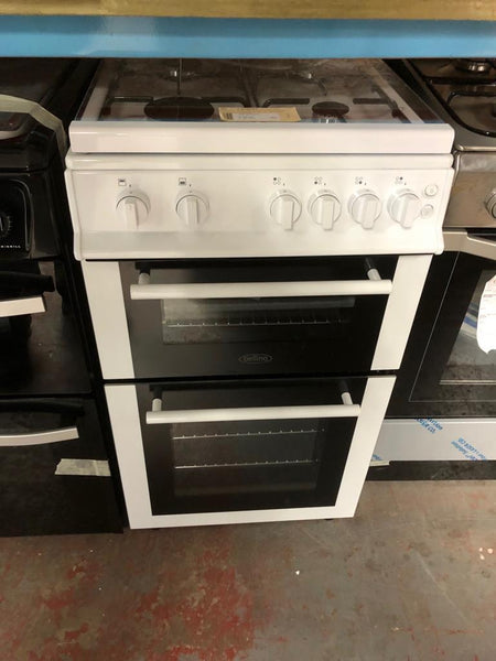 BELLING FS50GSO 50cm Gas Cooker - White - 444443998 – Safeer Appliances Ltd