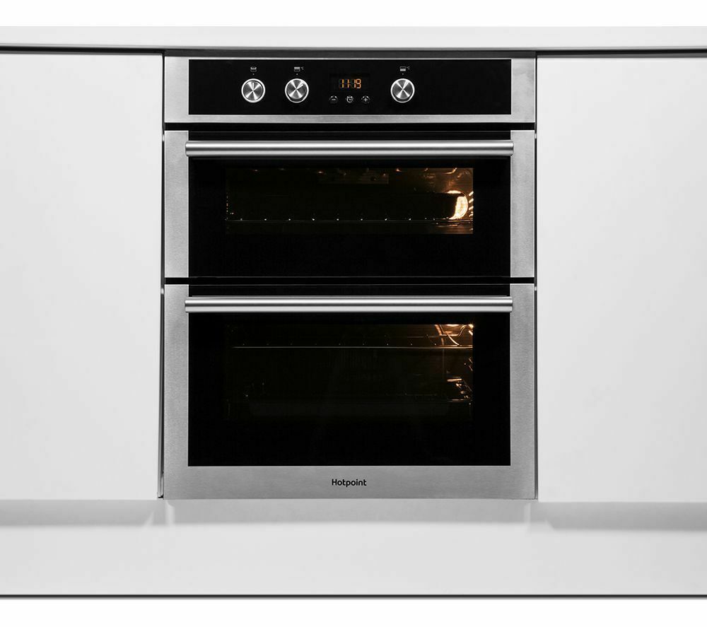 HOTPOINT Class 4 DU4541JCIX Electric Built-under Double Oven - Stainle ...