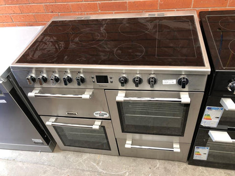 LEISURE Cookmaster CK100C210X Electric Range Cooker ceramic 100CM Stai ...