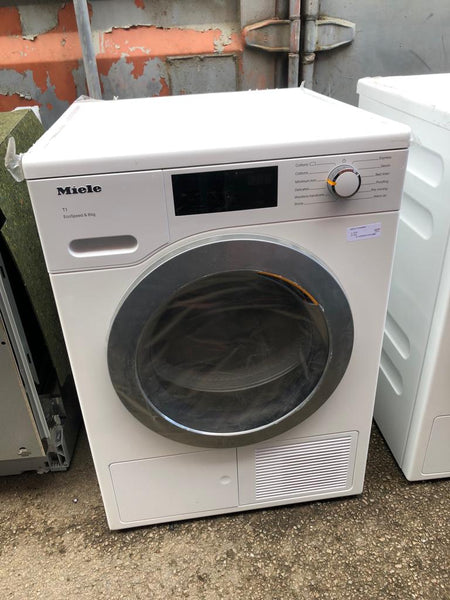 Miele TCF640WP 8kg T1 Heat-Pump Tumble Dryer with EcoSpeed - White ...