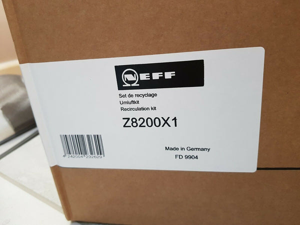 NEFF Re-Circulation Kit For NEFF Venting Hob (T58TS6BN0) Z8200X1 ...
