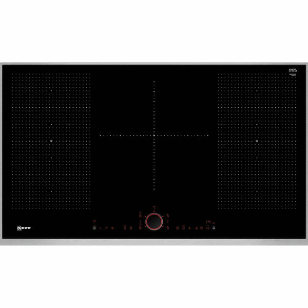 NEFF T59TS5RN0 N90 92cm 5 Burners Induction Hob Touch Control Black ...