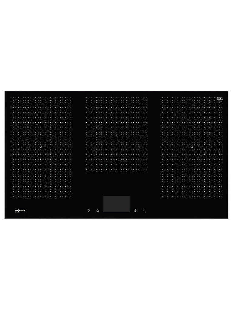 NEFF N90 T59TF6RN0 - 90cm Induction Hob - Black w/ Stainless Steel Tri ...