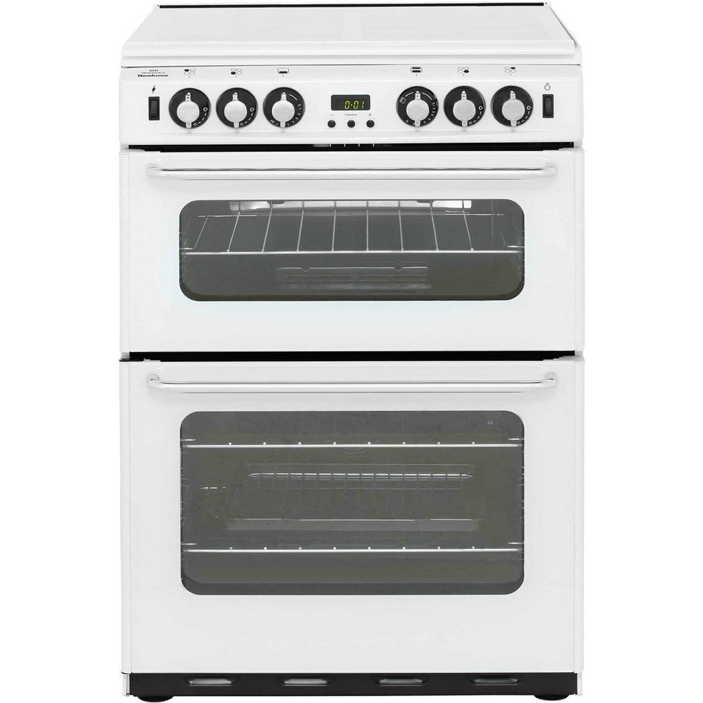 New World Newhome 600TSIDOM - 60cm Gas Cooker w/ Lid - White (44444003 ...