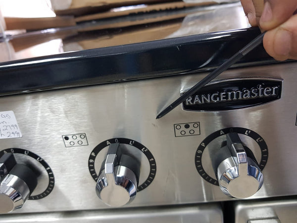 Rangemaster Excel EXL110EISS/C 110cm Electric Range Cooker Induction H ...