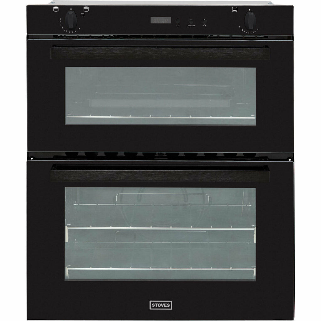 Stoves SGB700PS - Double Built-Under Gas Oven - Black [444440831 ...