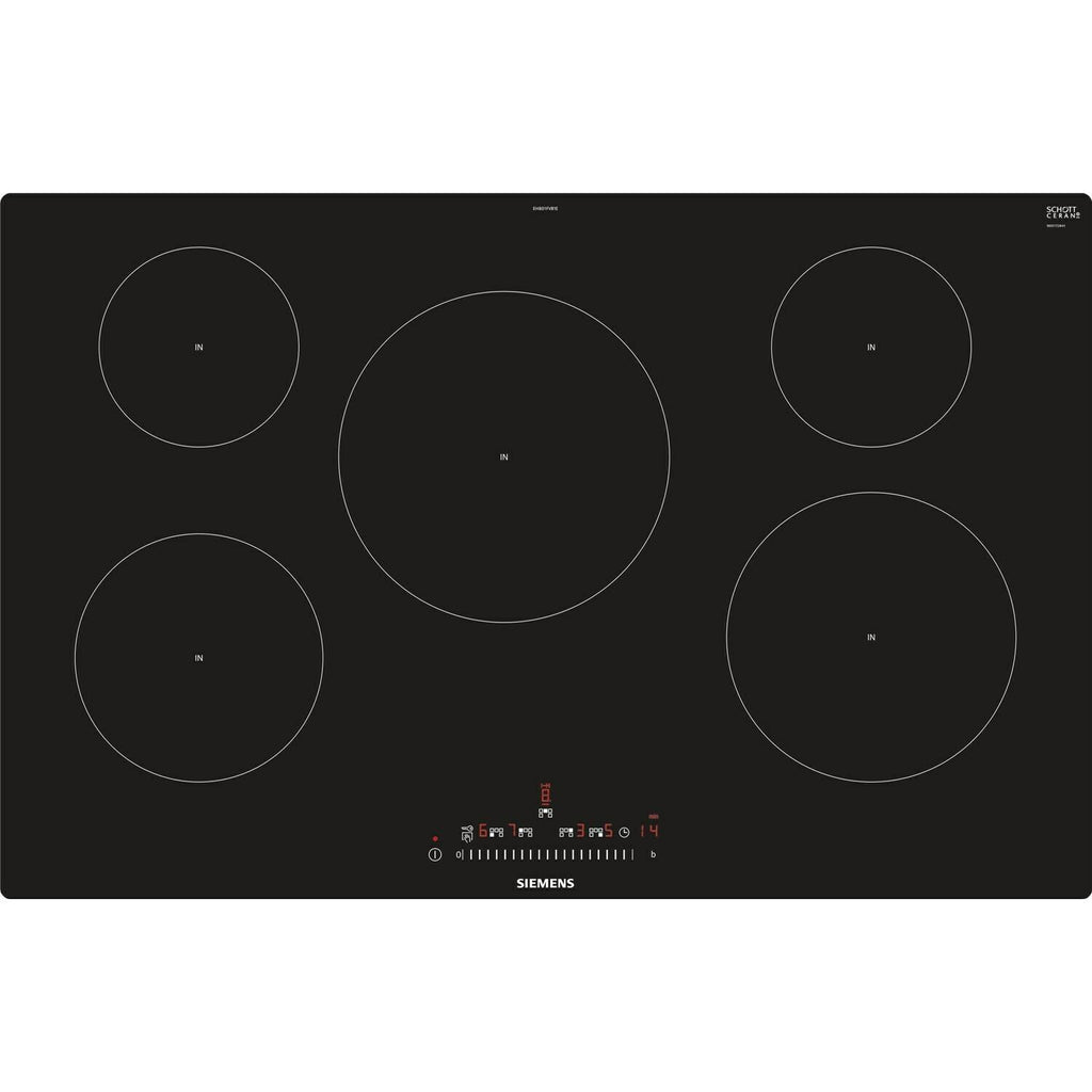 Siemens EH801FVB1E iQ300 79cm Induction Hob - Black – Safeer Appliances Ltd