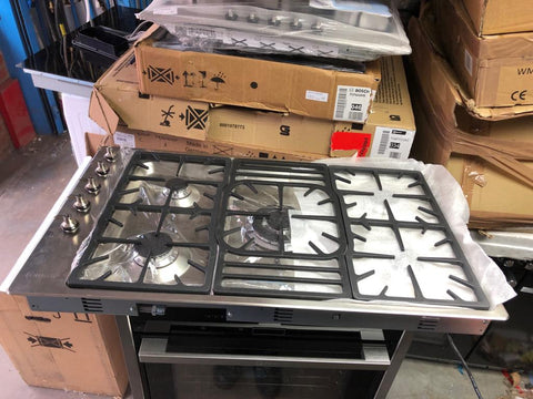 Smeg PGF95-4 - 87cm Gas Hob - Stainless Steel – Safeer Appliances Ltd