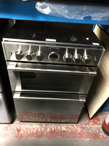 Stoves Sterling 600DF Mini-Range - 444440989 - Stainless Steel 60cm ...