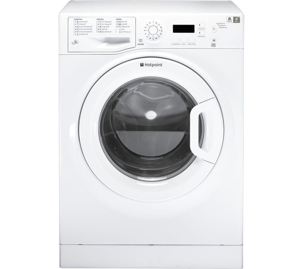 HOTPOINT WMAQF641P 6kg Washing Machine - White – Safeer Appliances Ltd