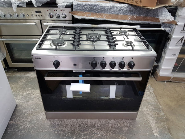BEXEL BG90XX 90CM GAS RANGECOOKER - STAINLESS STEEL – Safeer Appliances Ltd